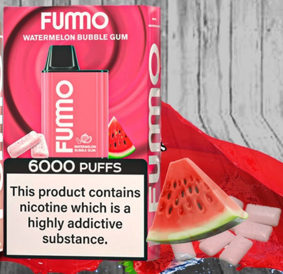 Fummo Fumo King 6000 Puffs Disposable Vape 2% 20mg 10 Flavors – Puff.AE