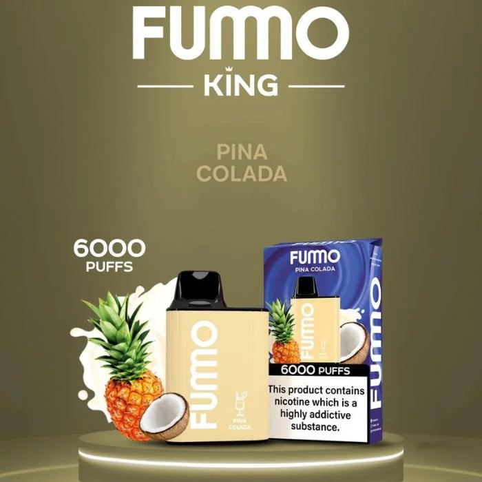 Fummo Fumo King 6000 Puffs 2% Disposable Vape (10 Flavors) – Puff.AE