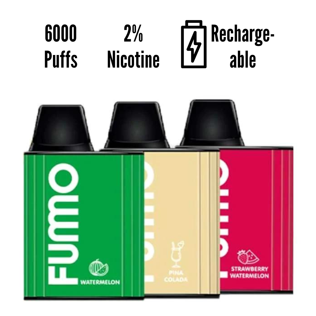 Fummo Fumo King 6000 Puffs 2% Disposable Vape (10 Flavors) – Puff.AE